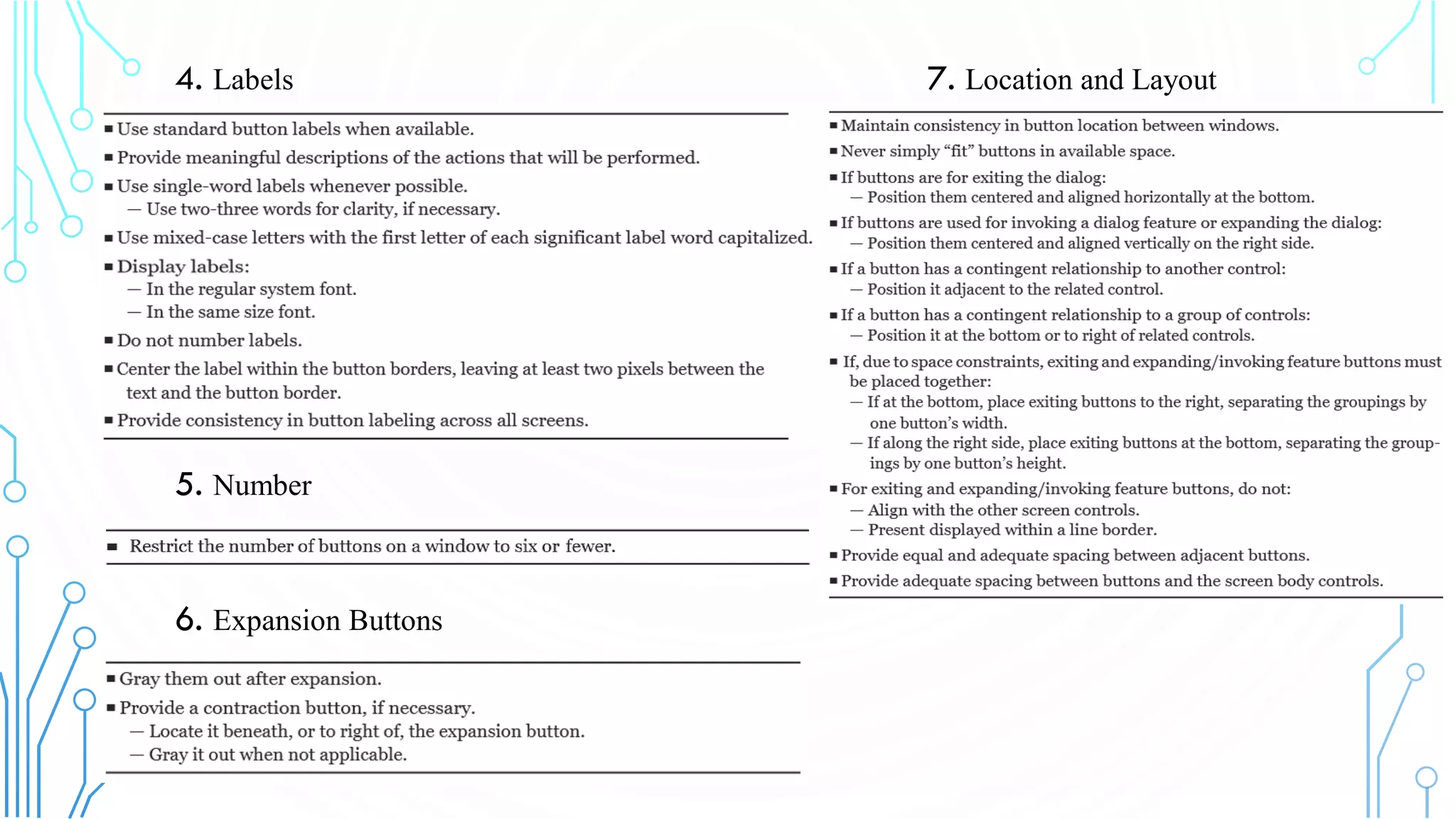 User Interface Design Module 5 screen based controls | PDF