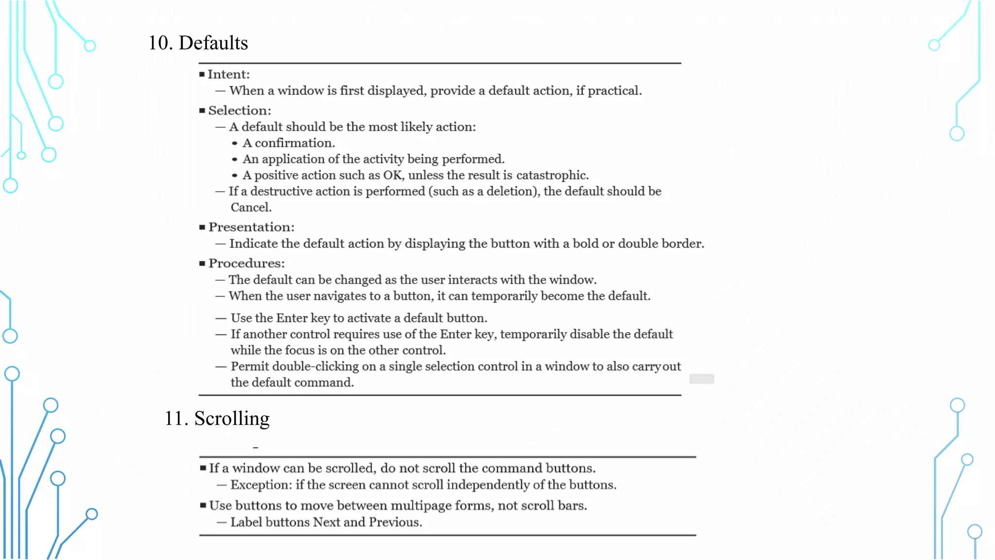 User Interface Design Module 5 screen based controls | PDF