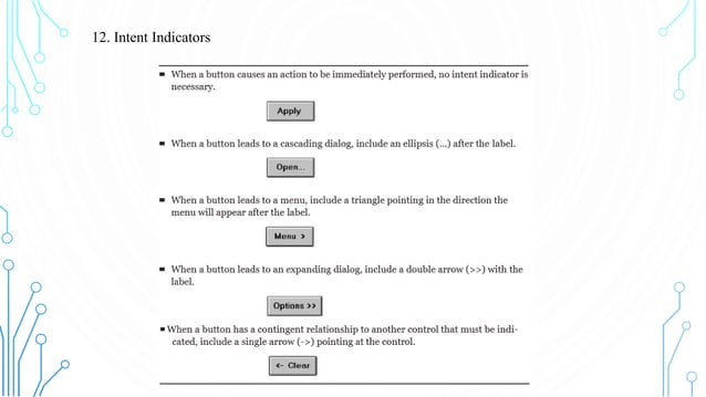 User Interface Design Module 5 screen based controls | PDF