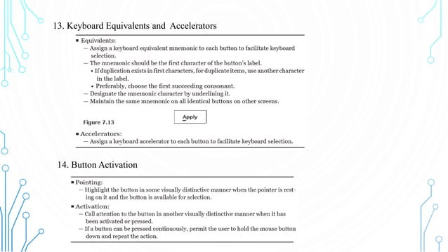 User Interface Design Module 5 screen based controls | PDF