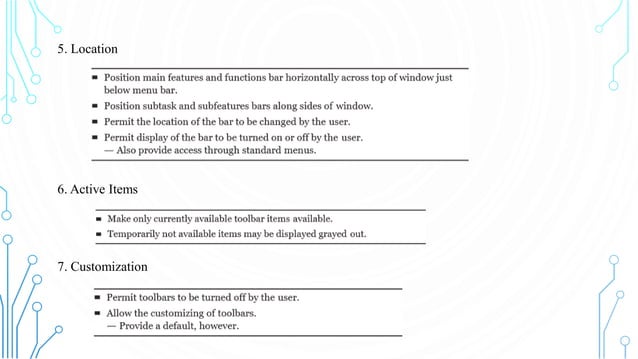User Interface Design Module 5 screen based controls | PDF