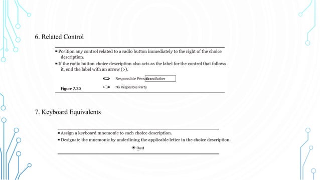 User Interface Design Module 5 screen based controls | PDF