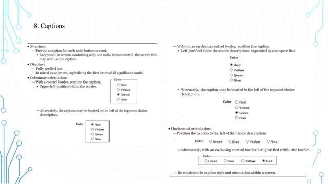 User Interface Design Module 5 screen based controls | PDF