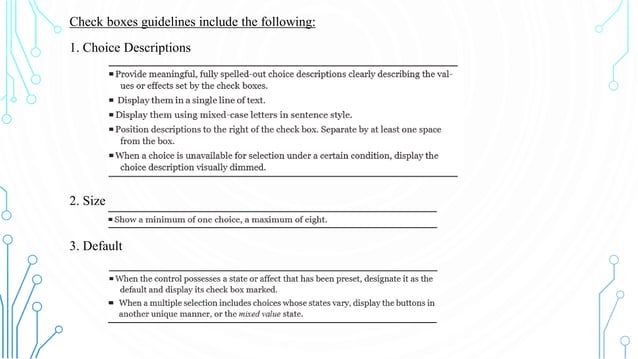 User Interface Design Module 5 screen based controls | PDF