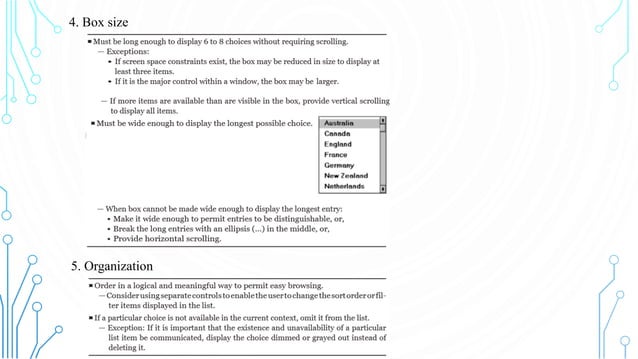 User Interface Design Module 5 screen based controls | PDF