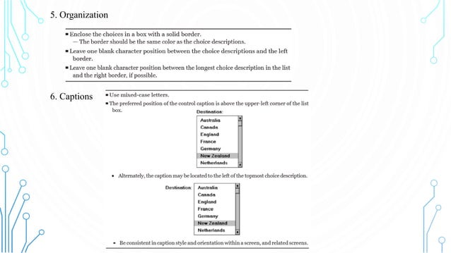 User Interface Design Module 5 screen based controls | PDF