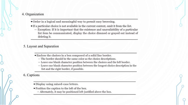 User Interface Design Module 5 screen based controls | PDF