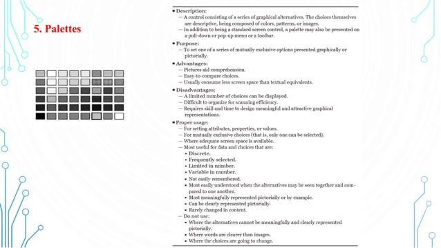 User Interface Design Module 5 screen based controls | PDF