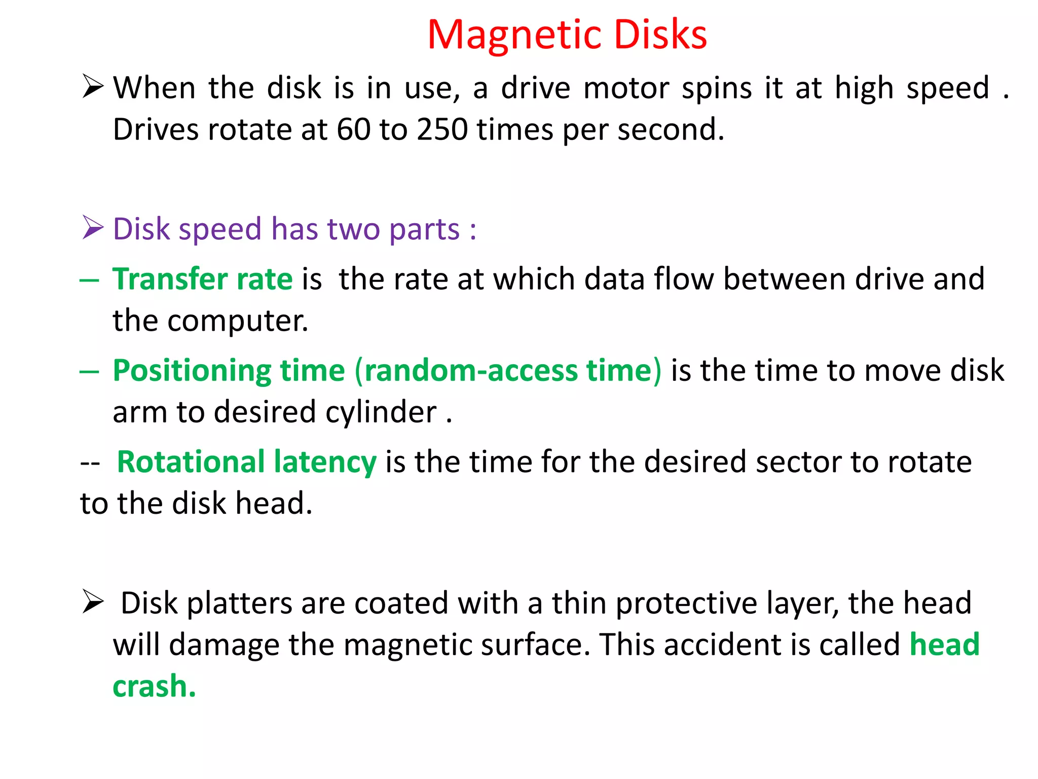 Module5 secondary storage | PPT