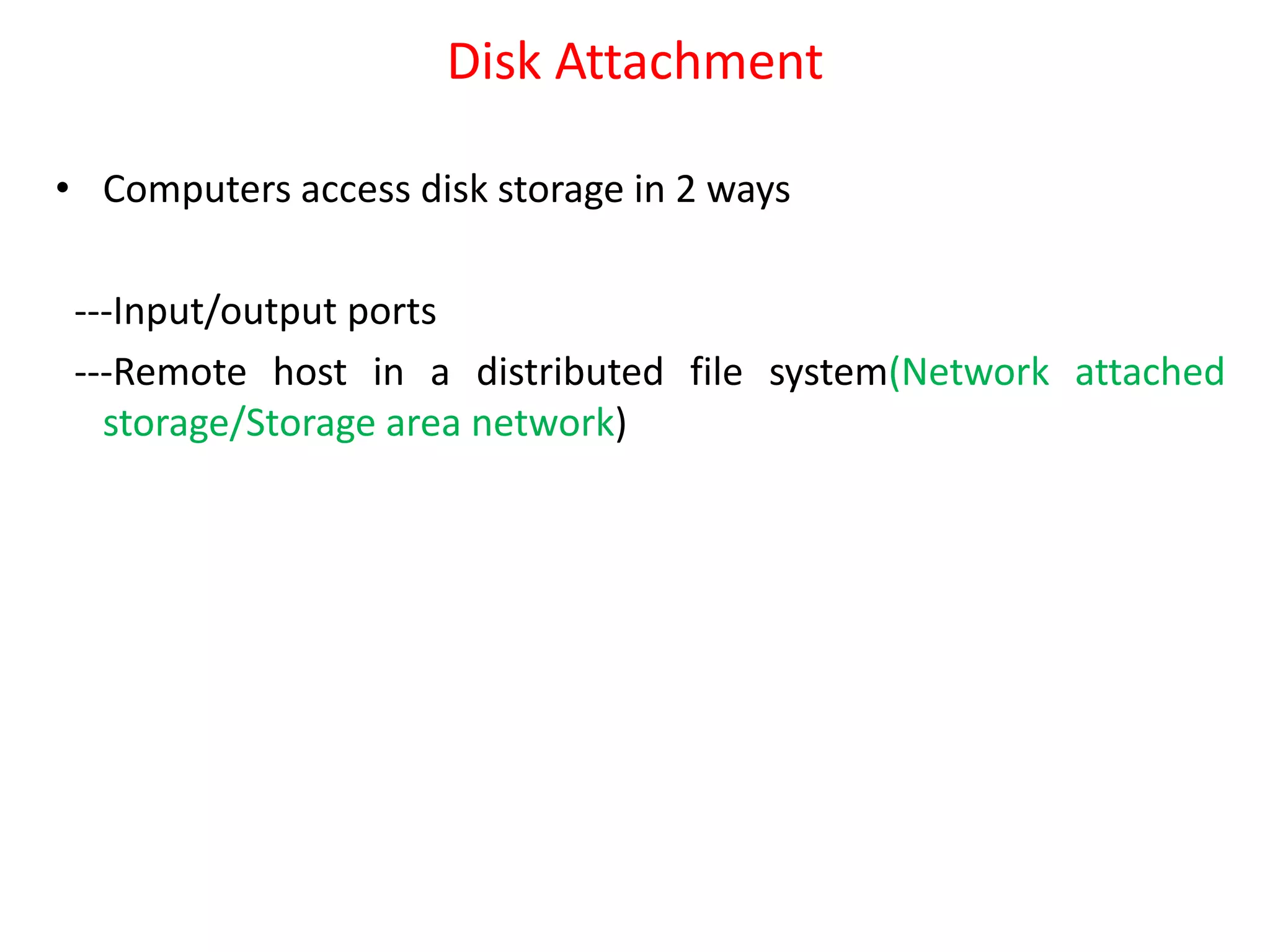 Module5 secondary storage | PPT