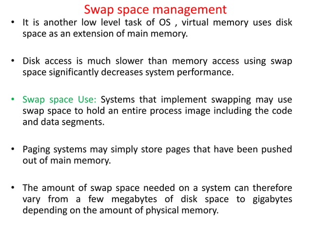 Module5 secondary storage | PPT