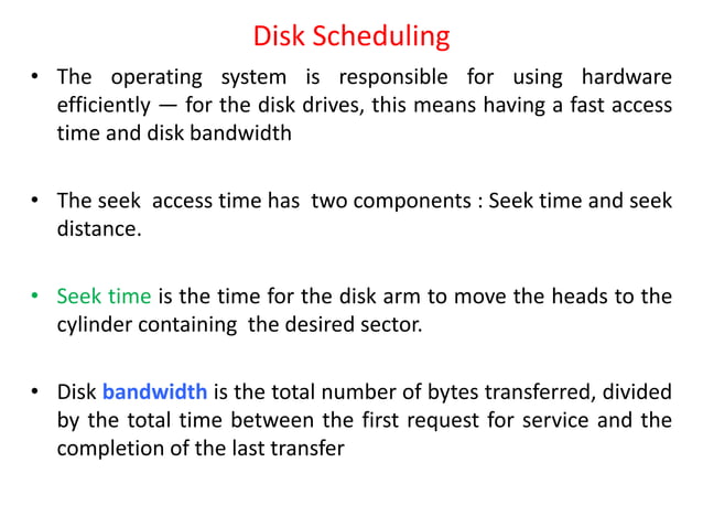 Module5 secondary storage | PPT