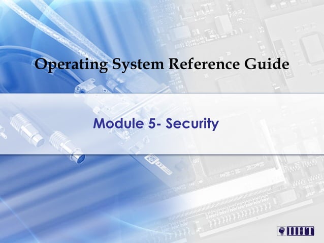 Module 5 security | PPT