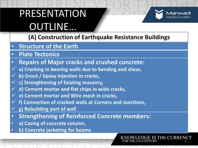 Module-5_sketch_Advanced Construction Technology | PPT