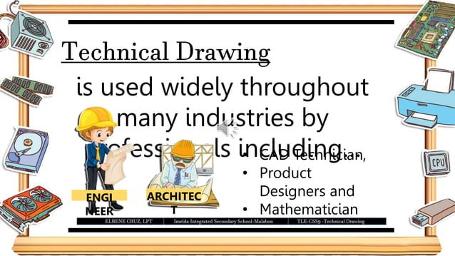 TLE9:ICT Module 5-Technical Drawing.pptx | Drawing and Sketching | Arts ...
