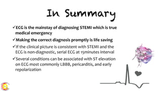 Module 5 tips and tricks- stemi ecg recognition & patterns finale | PDF