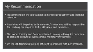 Employee Training | PPTX