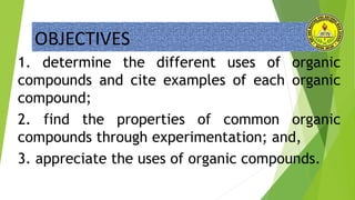 MODULE 5- USES of ORGANIC COMPOUND.pptx