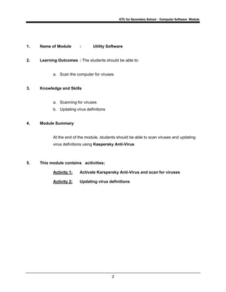 Module5 utility software | PDF