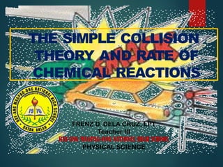 THE SIMPLE COLLISION THEORY AND RATE OF CHEMICAL REACTIONS | PPTX