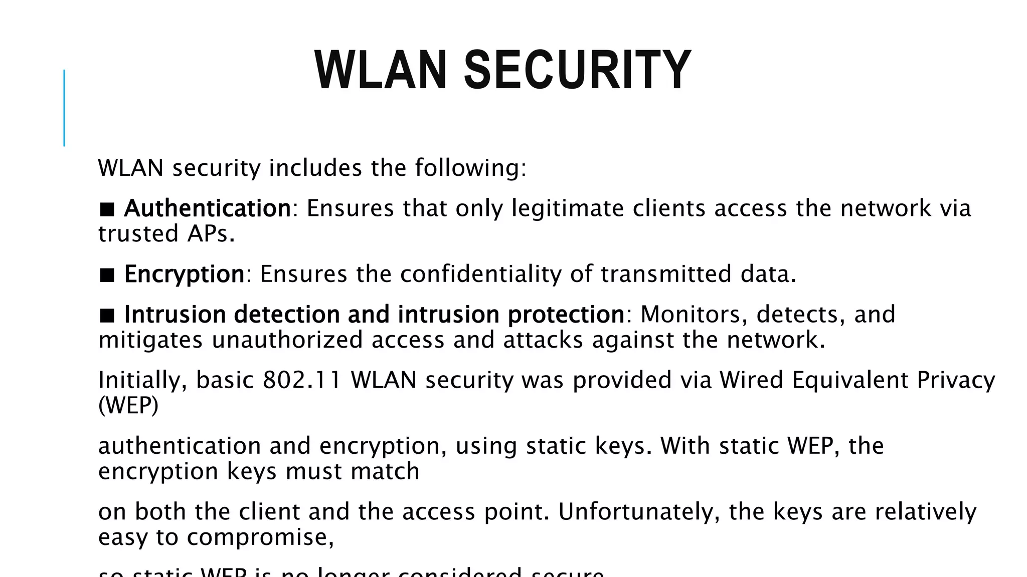 Module 5 Wireless Network Design Considerations | PPTX