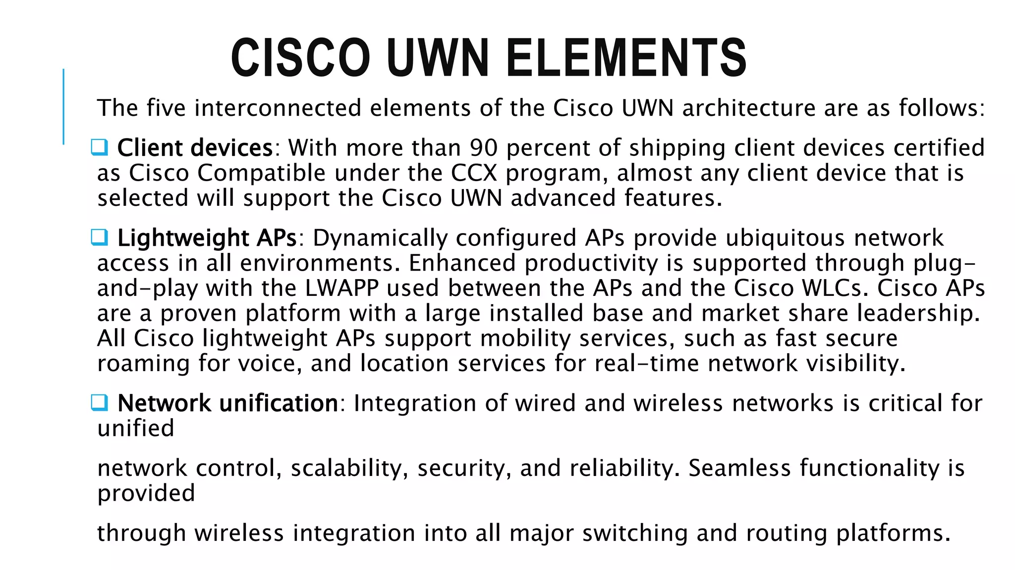 Module 5 Wireless Network Design Considerations | PPTX