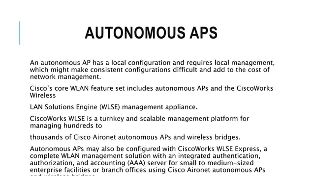 Module 5 Wireless Network Design Considerations Pptx Computer Networking Computing
