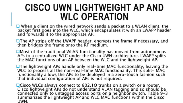 Module 5 Wireless Network Design Considerations Pptx Computer Networking Computing