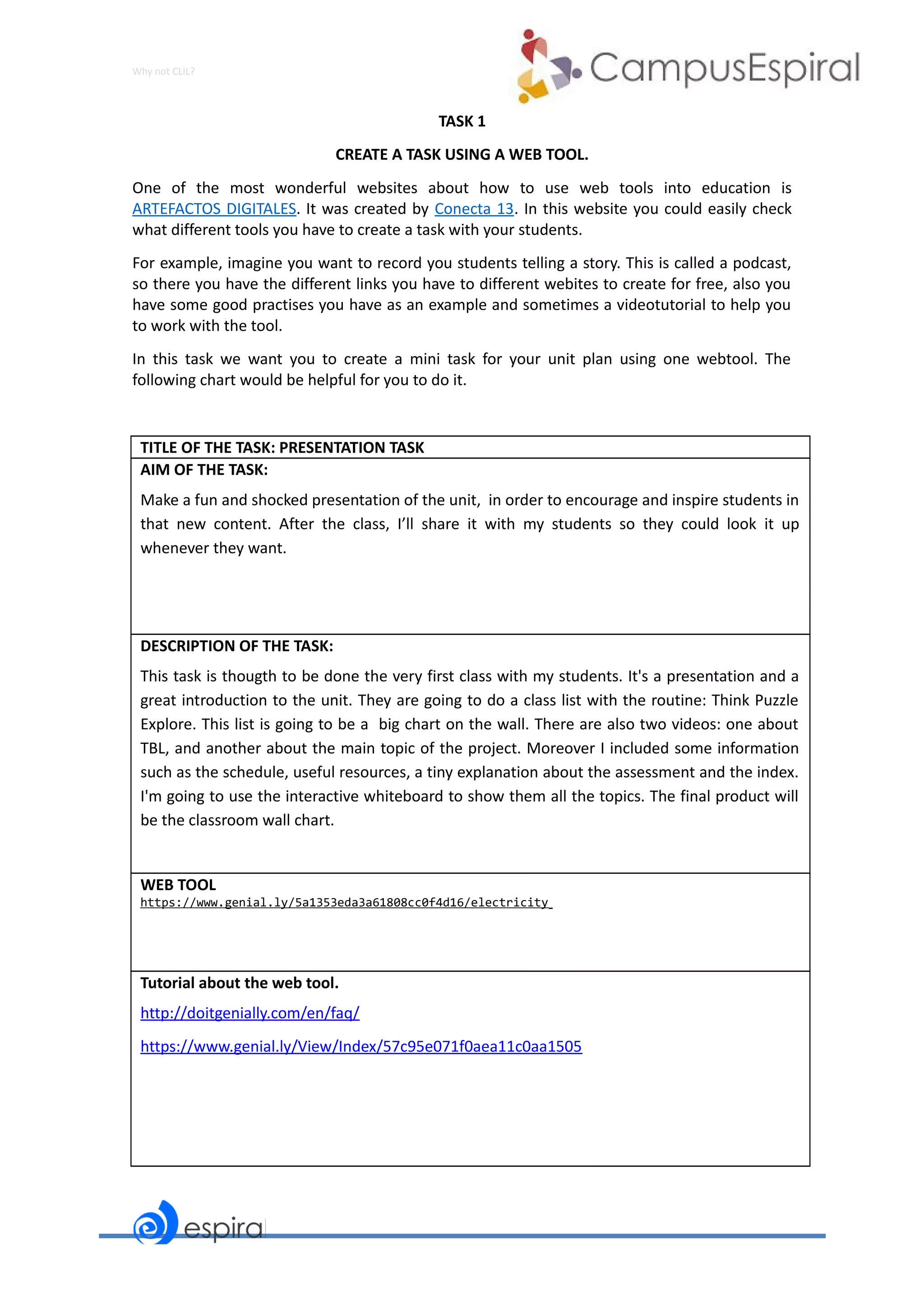 Module 5 activity tools | PDF