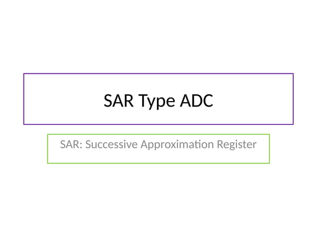 Module 5 ADC.pptx r2r dac adc and other components | PPT