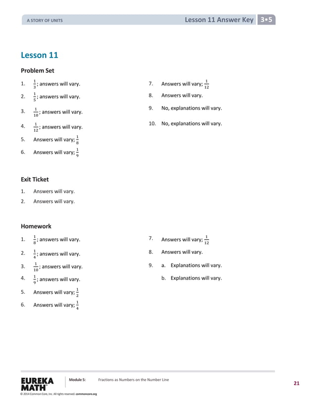 Module 5 Answer Key Module 5 Answer Key