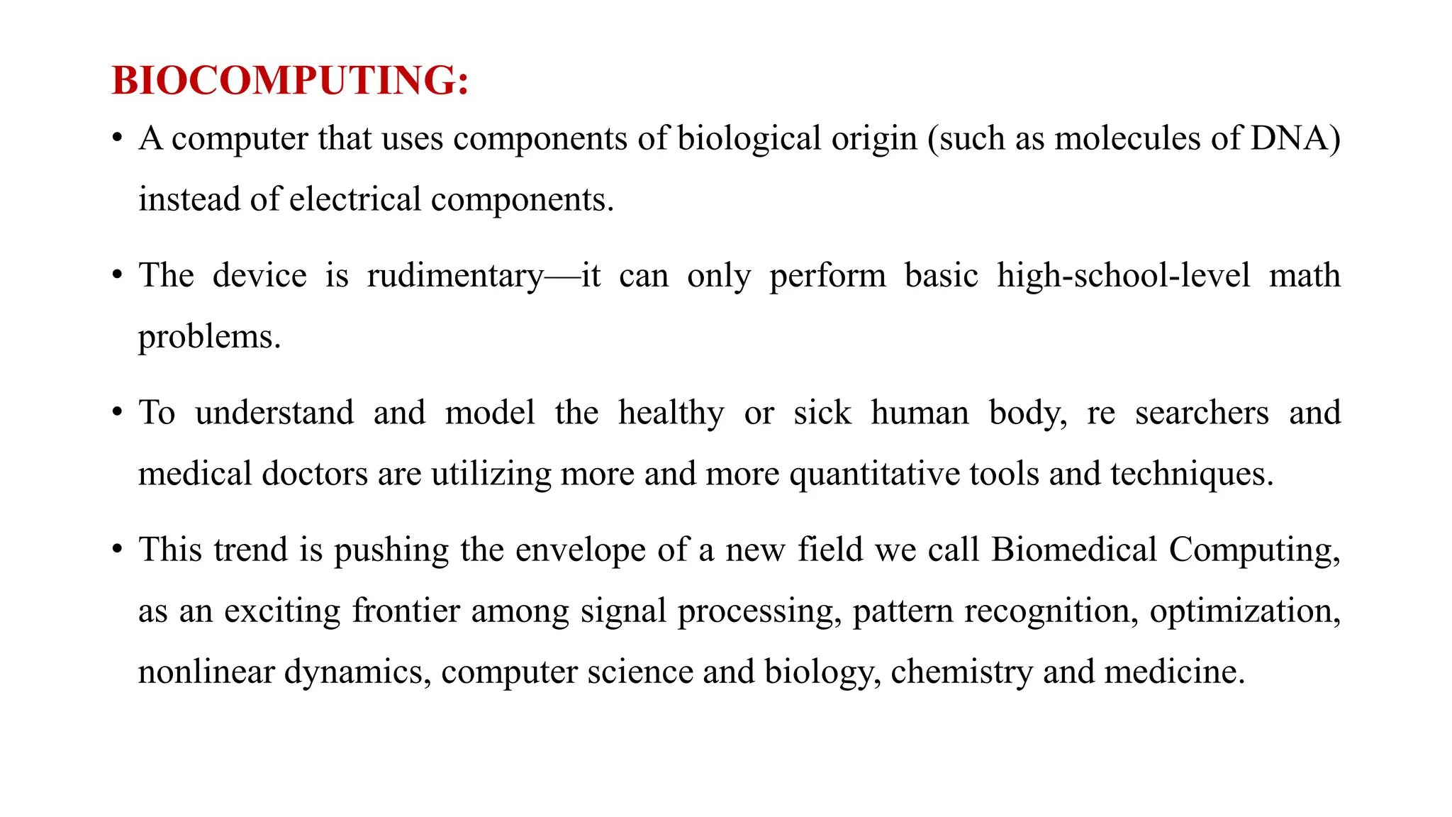 MODULE 5 BIOLOGY FOR ENGINEERS TRENDS IN BIO ENGINEERING.pptx