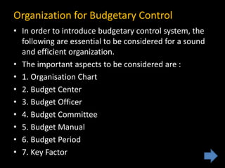 Module 5 Budgetary Control System.pptx - new.ppt