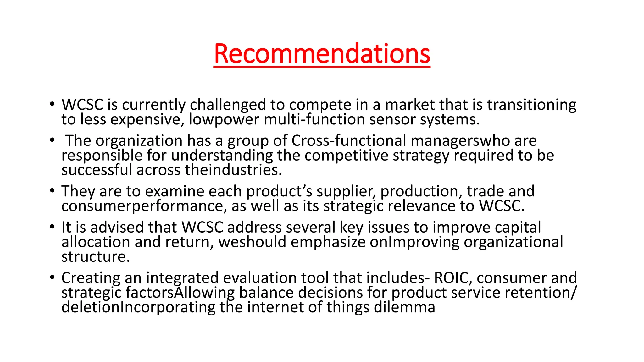 Module 5 CapstoneWorld Cloud Sensor Computing Inc. work into five ...