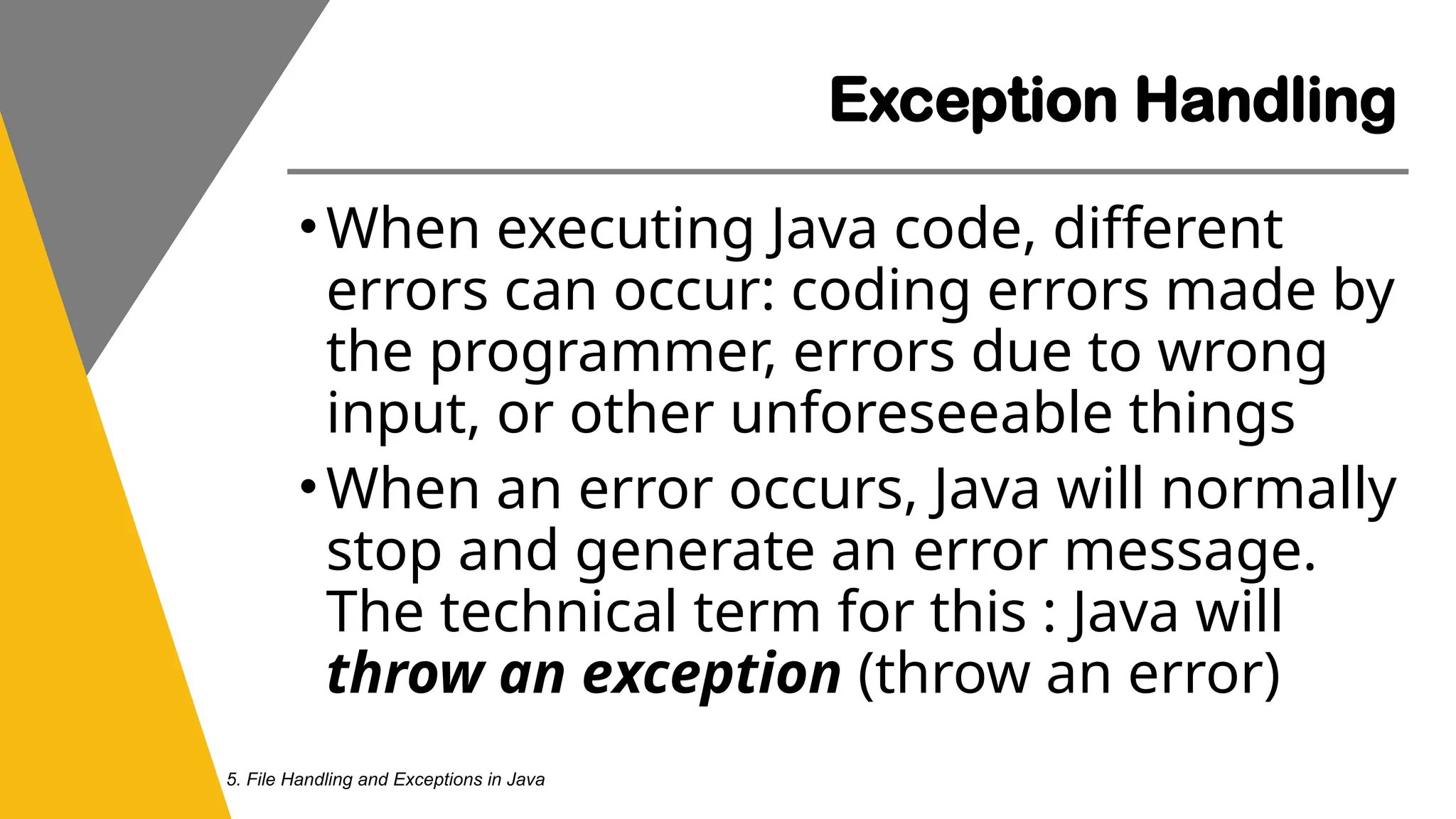 Module 5_Ch1 - File Handling And Exception.pptx