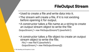 Module 5_Ch1 - File Handling And Exception.pptx