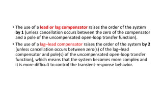Module 5_Compensation Techniques in digital control system | PPTX