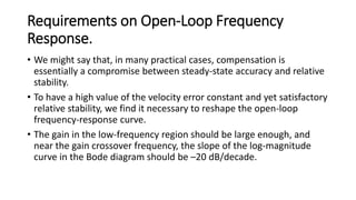 Module 5_Compensation Techniques in digital control system | PPTX
