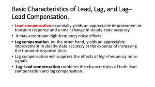 Module 5_Compensation Techniques in digital control system | PPTX