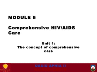 Module 5 comprehensive care gsn | PPT