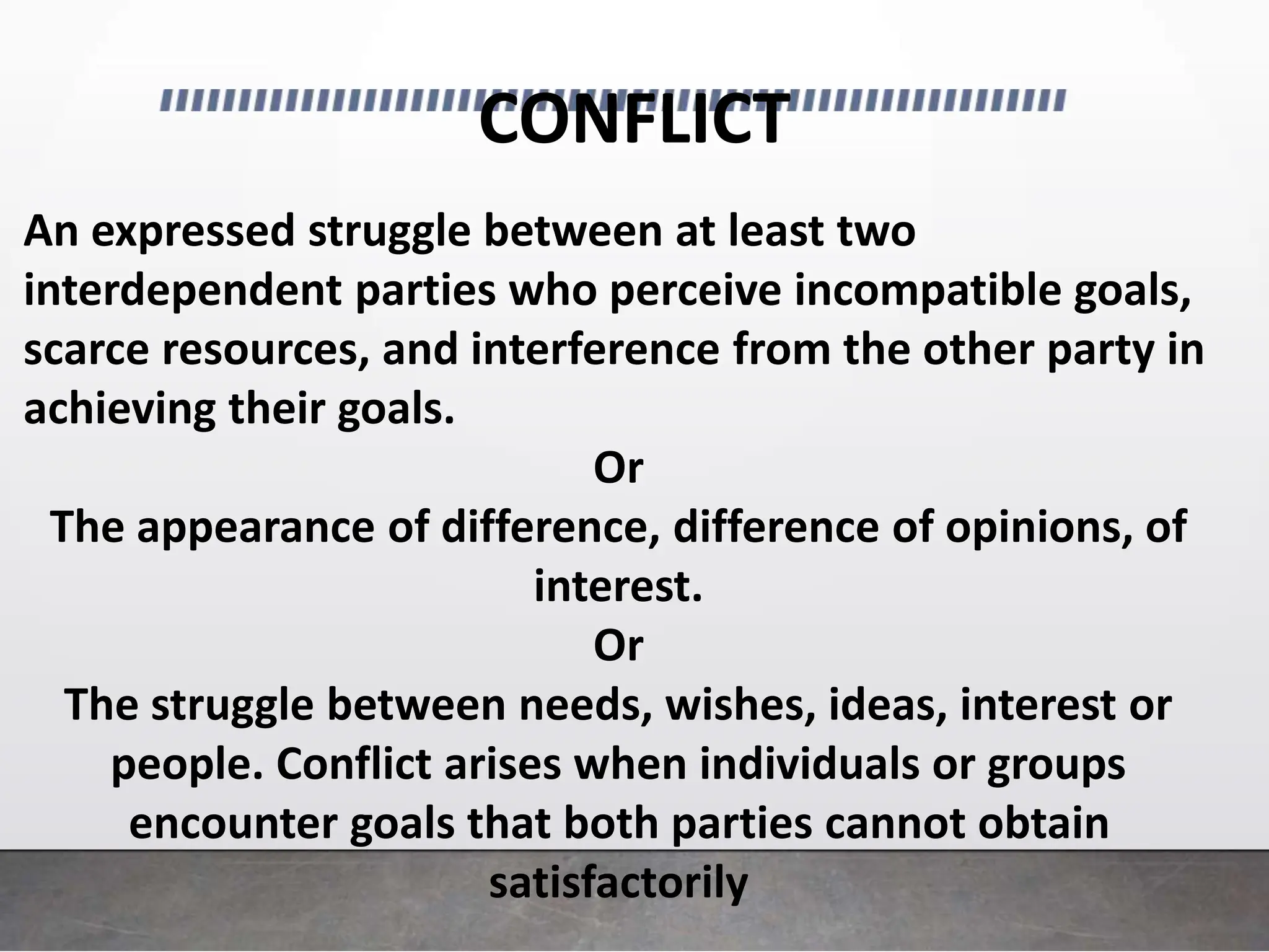 MODULE 5 CONFLICT MANAGEMENT FOR MANAGEMENT STUDIES | PPT