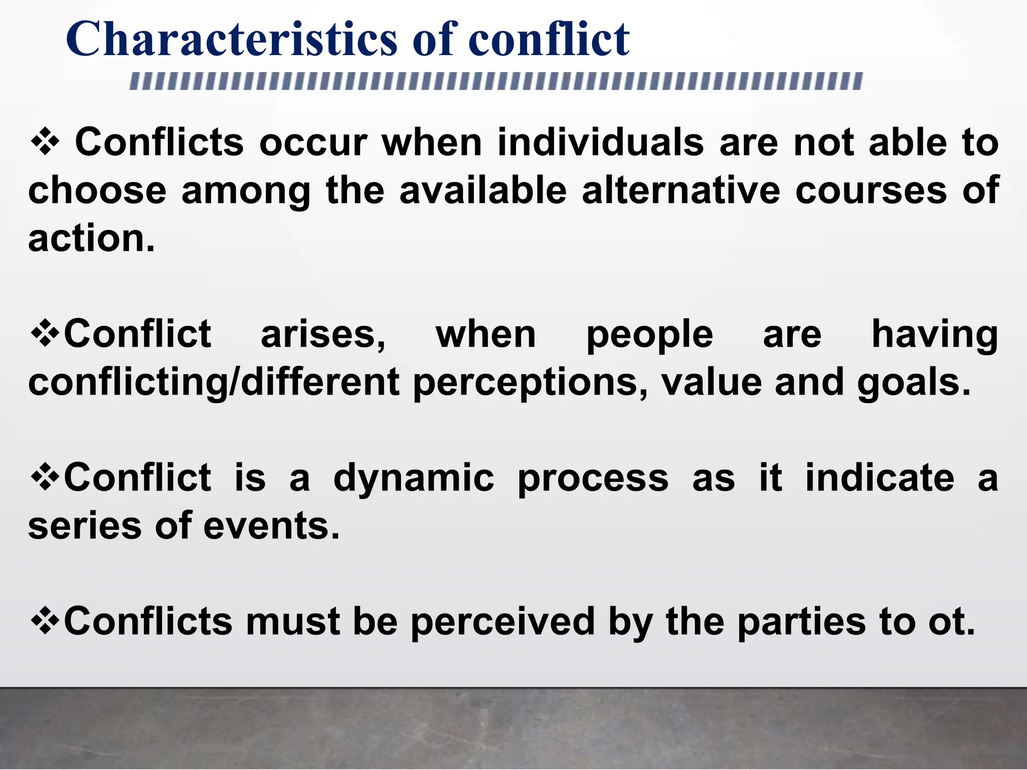 MODULE 5 CONFLICT MANAGEMENT FOR MANAGEMENT STUDIES | PPT
