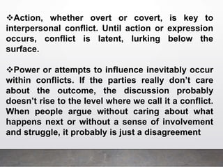 MODULE 5 CONFLICT MANAGEMENT FOR MANAGEMENT STUDIES | PPT