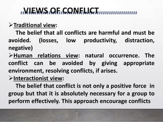 MODULE 5 CONFLICT MANAGEMENT FOR MANAGEMENT STUDIES | PPT