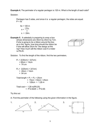Module 5 geometry of shape and size | PDF