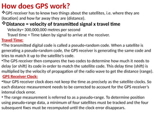 MODULE 5, GPS.pptx geodesy dgps uses and info | PPT