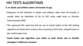 Module 5 HIV Diagnosis.pptx presentation | PPT