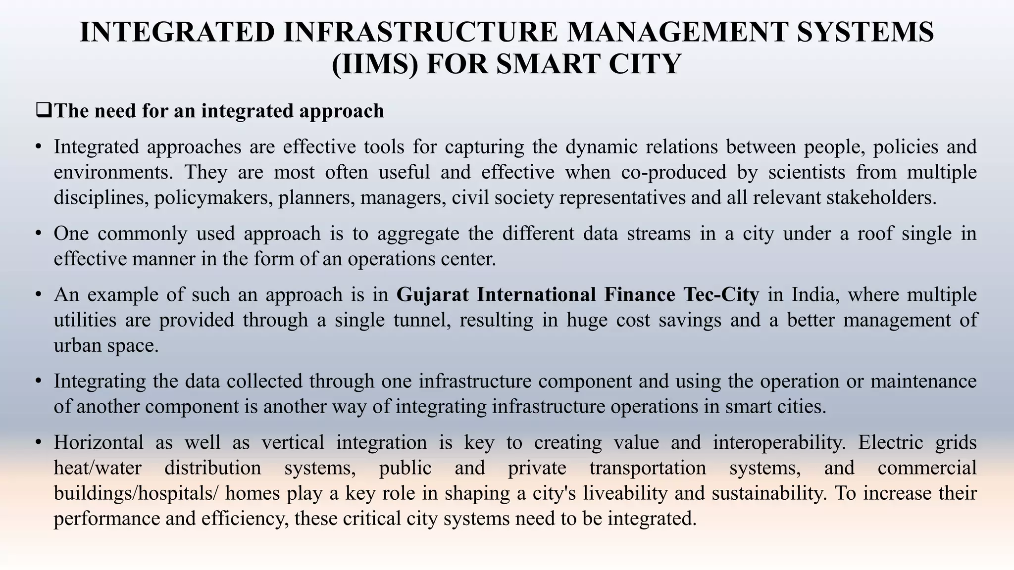 Module 5 Infrastructure Management System And Policy For Smart Citys.pptx