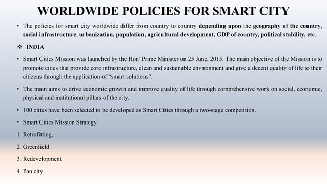 Module 5 Infrastructure Management System And Policy For Smart Citys.pptx