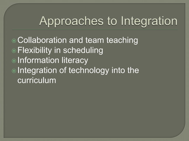Module 5 integrating technology into the curriculum | PPT